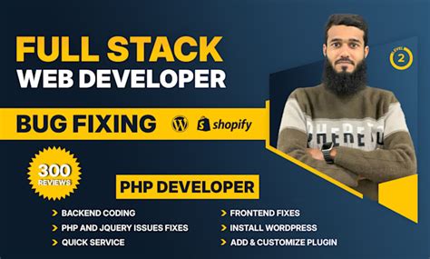Fix Any Error In Php Wordpress Js Jquery Html Css By Zainaleem697 Fiverr