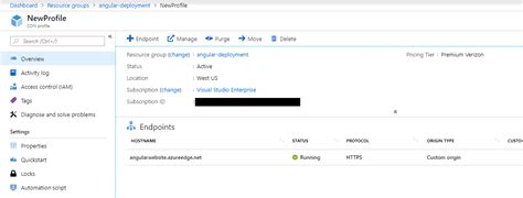 Angular 7 With Azure Cdn Oliver Coding