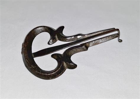 Antique Vintage Cast Iron Jaw Harp Mouth Harp Jews Harp
