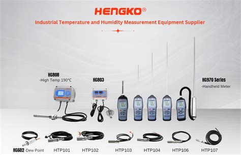 Rs485 Temperature And Humidity Transmitter Split Series Ht803 Hengko