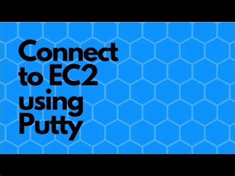 Connect To AWS EC Instance Via Ssh From Windows YouTube