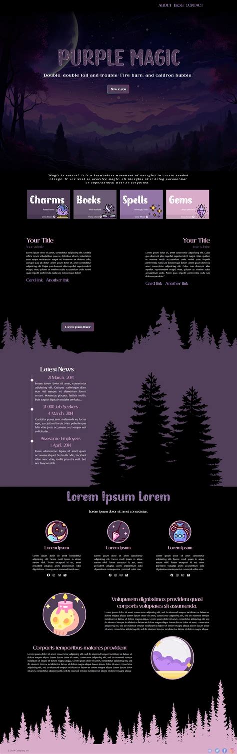 Some Of My Template Html Css And Bootstrap Responsive © Developed
