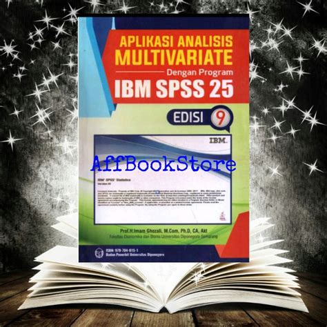 Jual Aplikasi Analisis Multivariate Dengan Program Edisi 9 Shopee Indonesia