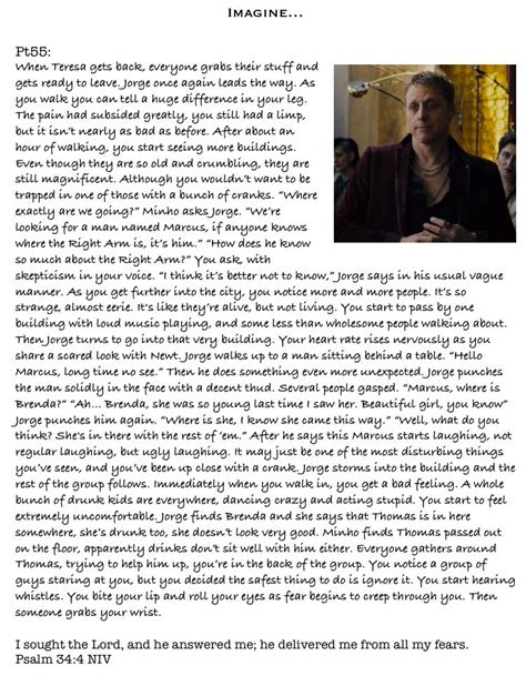 Finally Some More Action I Hope You Guys Enjoy Tmr Imagine Newt From Maze Runner