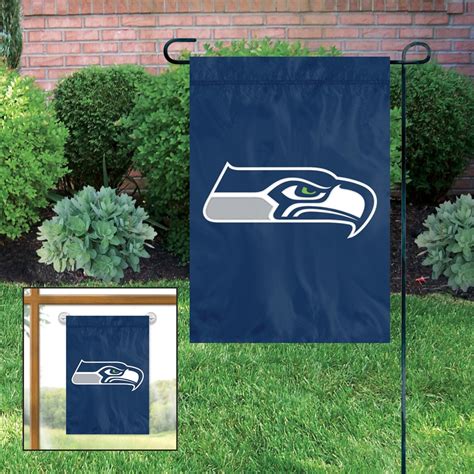 Seattle Seahawks Garden Window Flag