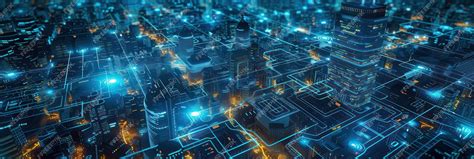 Premium Photo Blue Neural Network With Interconnected Nodes