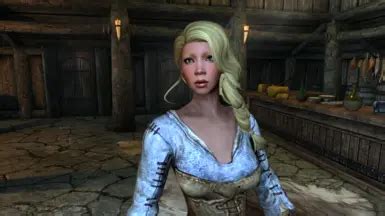 Wodos Delphine With Physics Wig Basic Variation At Skyrim Special