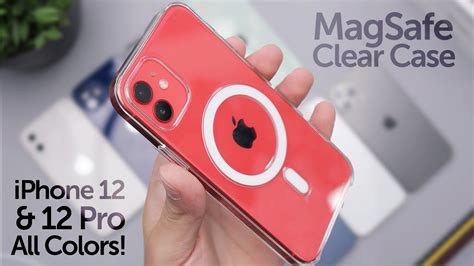 Apple iPhone 12 MagSafe Clear Case Review on All Colors! Worth It? | เค ...