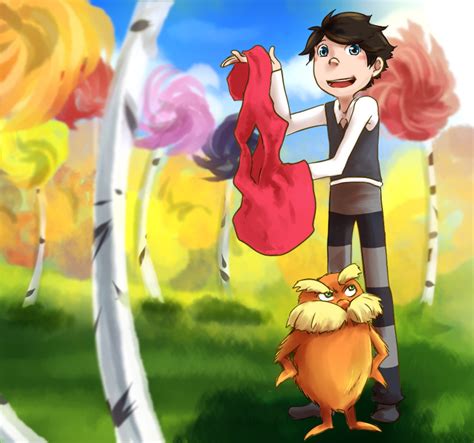 Commission Once Ler And Lorax By Darkhalo On Deviantart