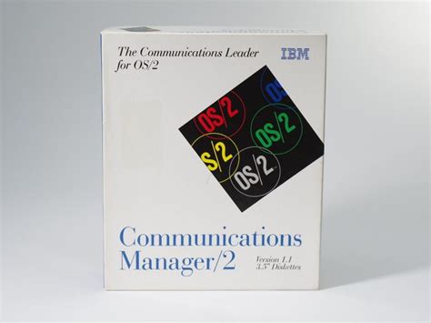 Ibm Communications Manager 2 Higher Intellect Vintage Wiki