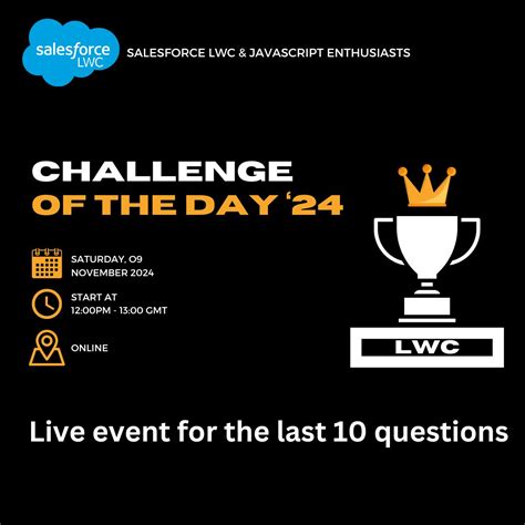Salesforce Lwc And Javascript Enthusiasts On Linkedin Challengeoftheday