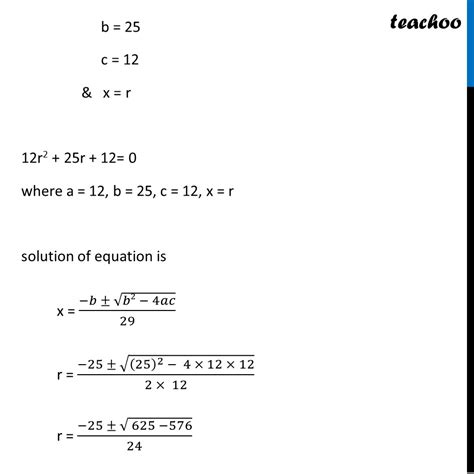Example 9 Sum Of First Three Terms Of Gp Is 13 12 Product