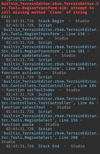 Copying And Pasting Terrain To Other Games Is Broken Building