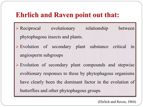 Coevolution Of Plant And Insects Pdf