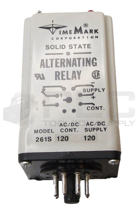 New Time Mark 261s Solid State Alternating Relay 120v Acdc 261s120
