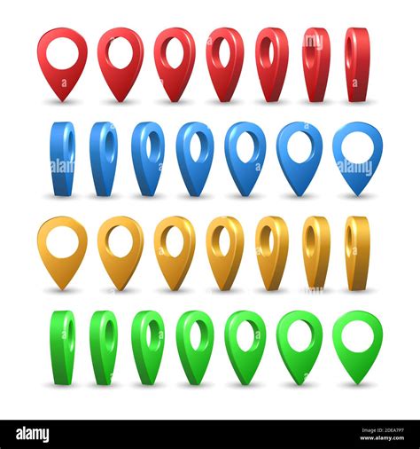 Mapping 3d Pointers Stock Vector Image And Art Alamy