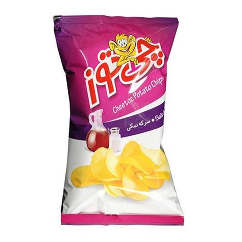 قیمت و خرید عمده چیپس سرکه متوسط چی توز 60 گرمی افق کوروش