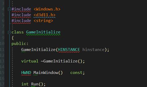 Visual Studio 2017 Cannot Include Some Filebut The D3d Application Can