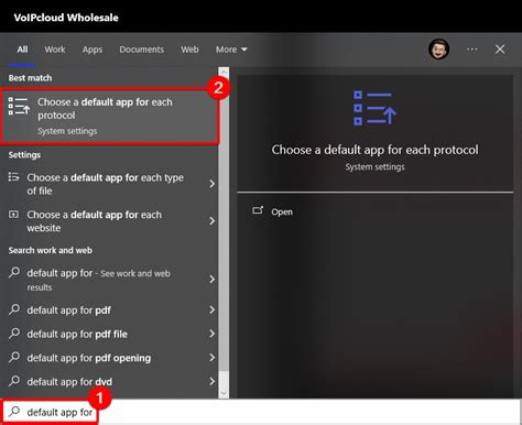 Click To Call Default Program Setup Windows