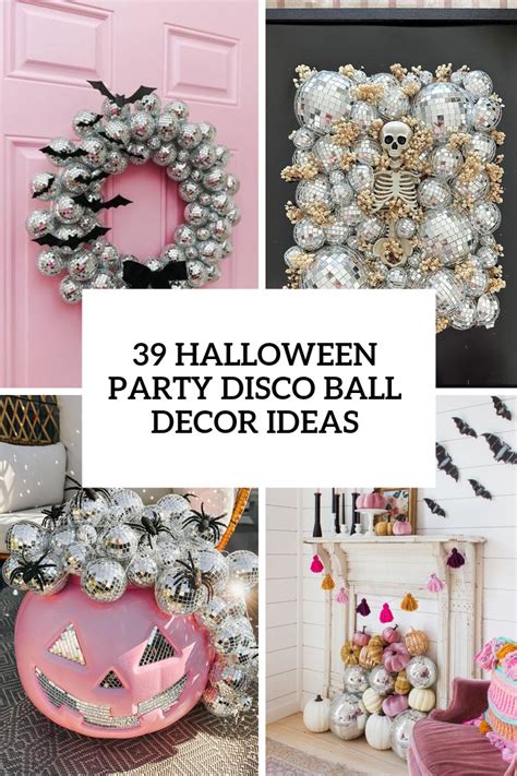 39 Halloween Party Disco Ball Decor Ideas Shelterness