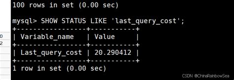 9 1 mysql 性能分析工具的使用——last query cost，慢查询日志 知乎