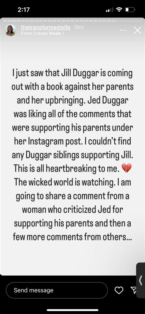 Lori Has Spoken Her Opinions On Jills Upcoming Book In The Past Shes Only Spoken About The