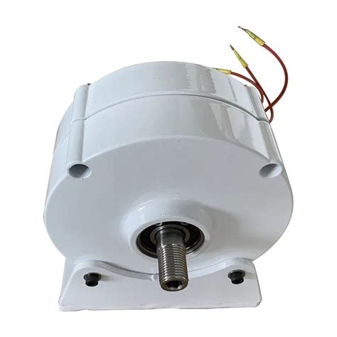 Small 200w Permanent Magnet Generator Low Speed Start Ndfeb Alternator Aluminum Shell Generators