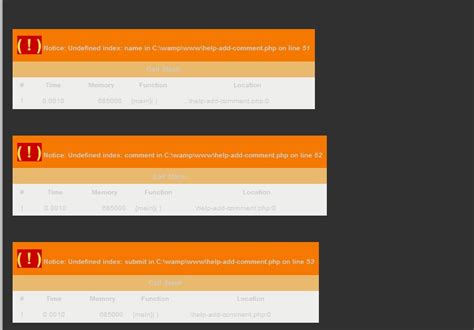 Notice Running Php Page On Localhost Shows Undefined Index But