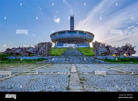 Buzludzha Monument Built 1974 On Buzludzha Peak Central Bulgaria By The
