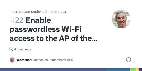 Enable Passwordless Wi Fi Access To The Ap Of The Moodlebox · Issue 22