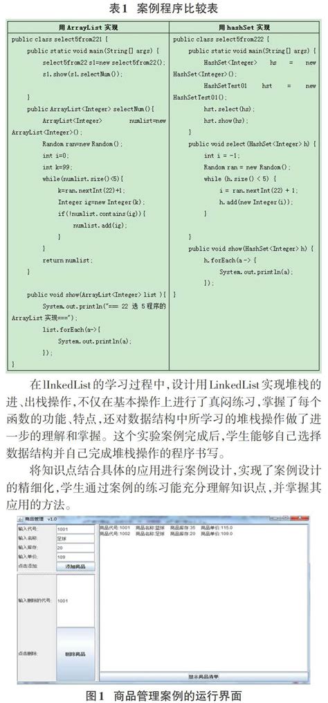 基于案例驱动的教学在《java程序设计》课程中的实施与探索 参考网