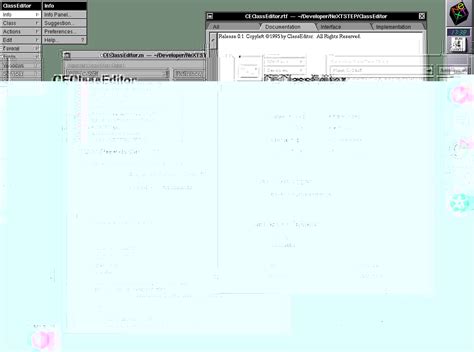 Classeditor An Objectfarm Application