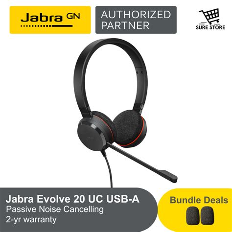 Jabra Evolve Uc Usb Headset Shopee Philippines