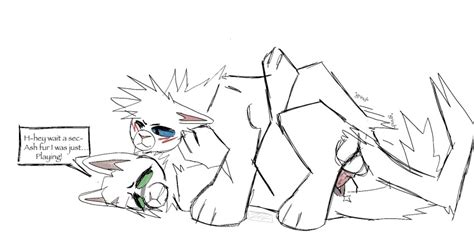 Rule 34 Ashfur Warriors Domestic Cat Duo Felid Feline Felis Female