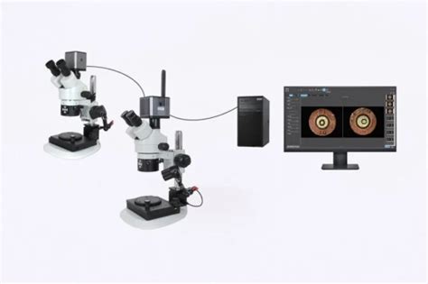Digital Stereo Comparison Microscope Solution Bullet Comparison Forensic Microscope Microscope