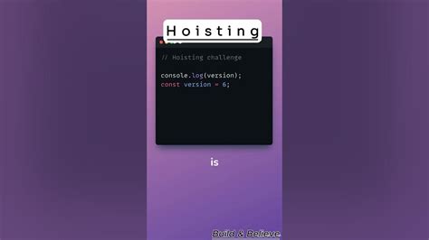 Can You Solve This Javascript Hoisting Challenge 🤔 Hoisting Coding Developerlife