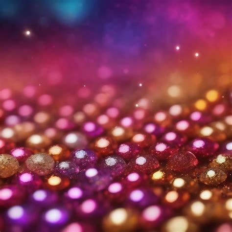Premium Ai Image Closeup Specks On Colorful Background