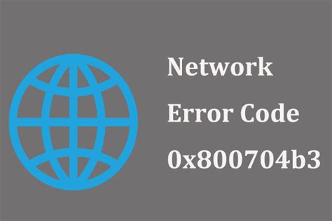 Top Fixes For Network Error Code X B Windows