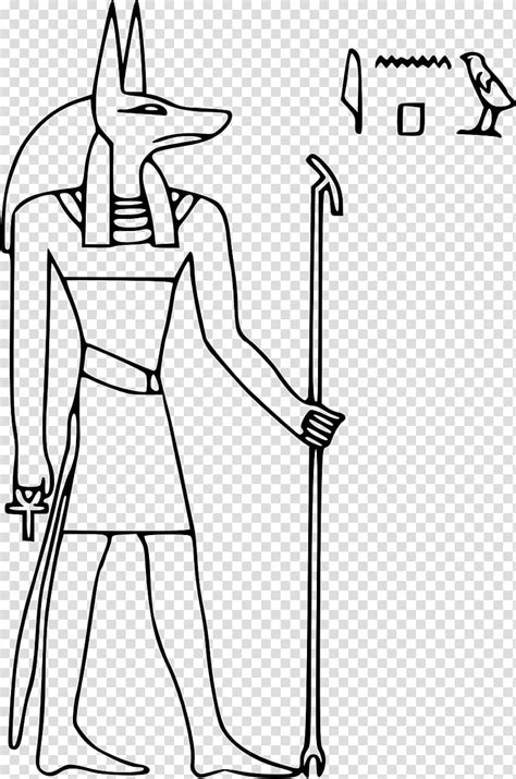 Egyptian Gods Anubis Drawing
