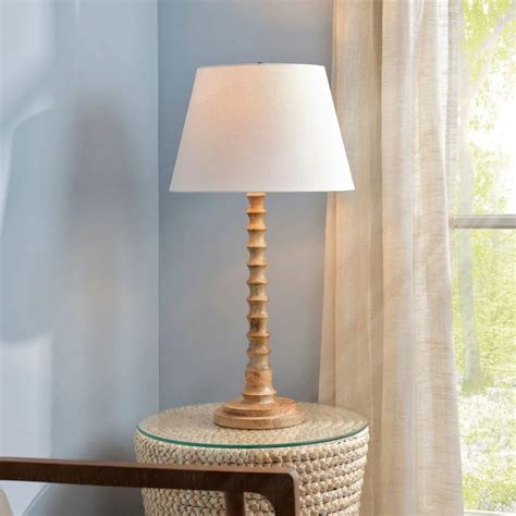 Revolution Mango Wooden Table Lamp Loomlan