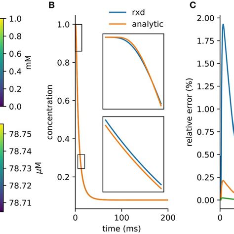 Verification Against Analytic Solution A Cross Section Of Initial