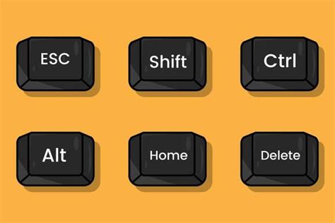 Keyboard Keys Vector Art Icons And Graphics For Free Download