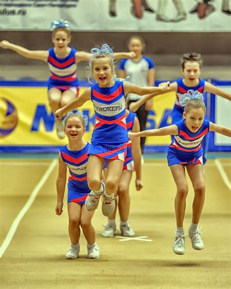 Cheerleading Championship Action Editorial Photography Image Of