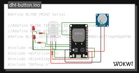 Blynkdht22 Button Pot Wokwi Esp32 Stm32 Arduino Simulator