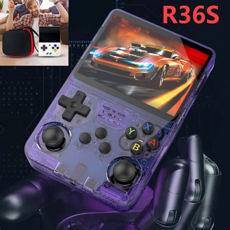 R36s Retro Handheld Video Game Console 3d Linux System 3 5 Inch Ips