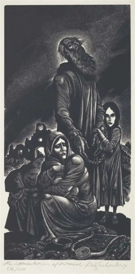 Fritz Eichenberg And Their Eyes Were Opened Picture Color Codes