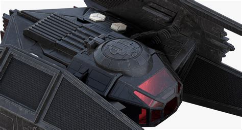 Star Wars Kylo Rens Tie Silencer 3d Model By Zifir3d