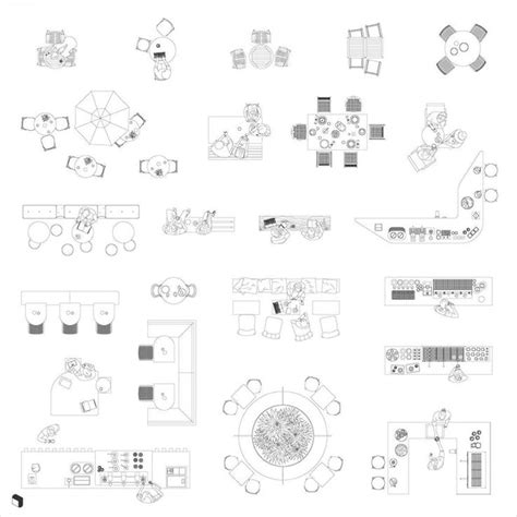 Cad Collaborative Work Space Setups Top View Toffu Co