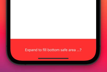 Swiftui Pin View To Bottom Of Screen And Ignore Bottom Safe Area