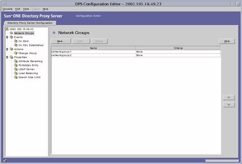 sun one directory proxy server admistrator s guide chapter 3